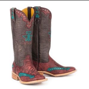 Tin Haul | Shoes | Tin Haul Ladies Arrowhead Cowboy Boots Size 8 Nwt ...